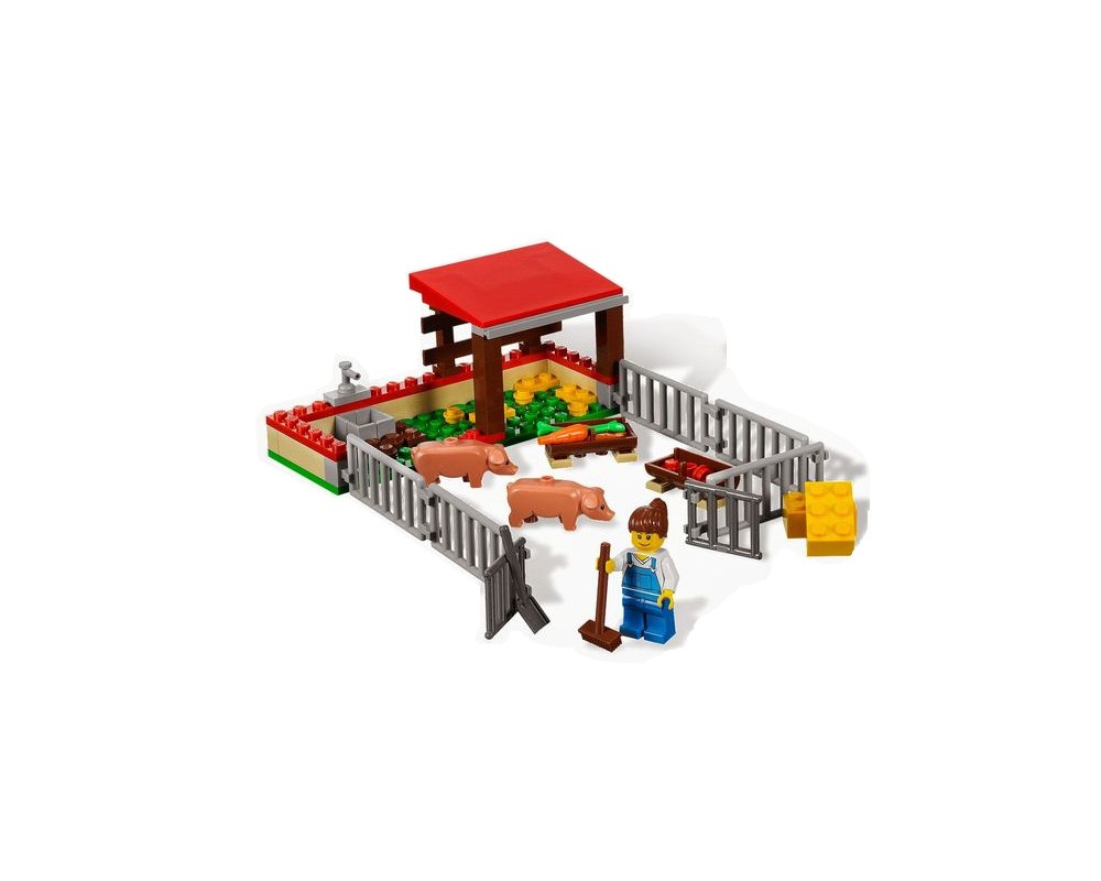 LEGO Set 7684-1-s1 Pig Farm (2010 City > Farm) | Rebrickable - Build ...