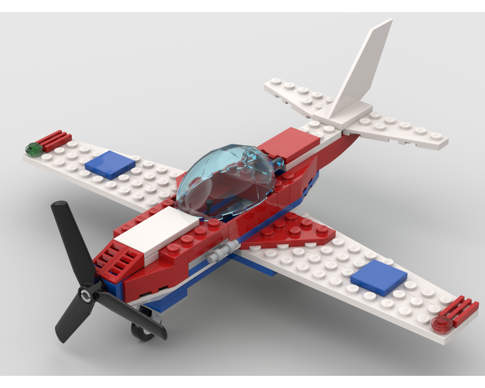 LEGO Set 7688-1-s2 Sport Plane (2010 City > Airport) | Rebrickable ...