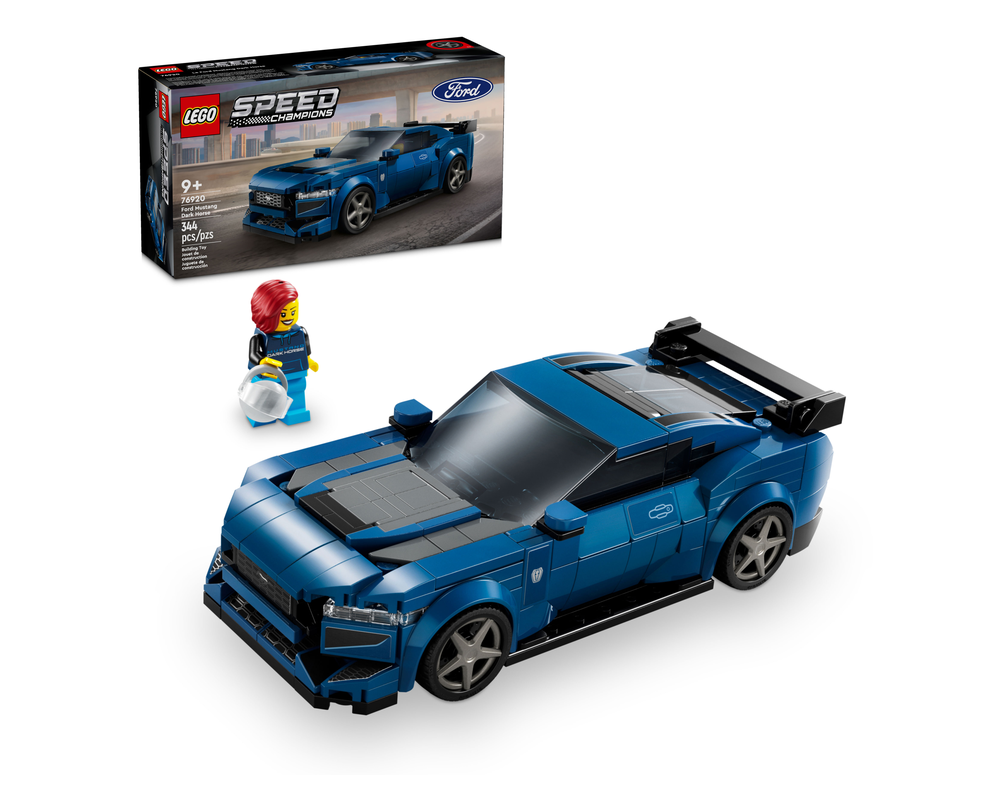 LEGO Set 76920-1 Ford Mustang Dark Horse Sports Car (2024 Speed ...