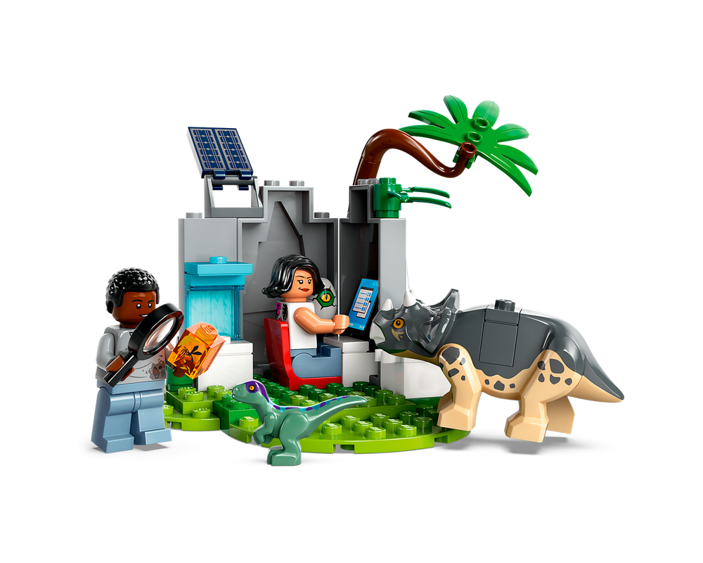 LEGO Set 76963-1-s2 Research Area (2024 Jurassic World) | Rebrickable ...