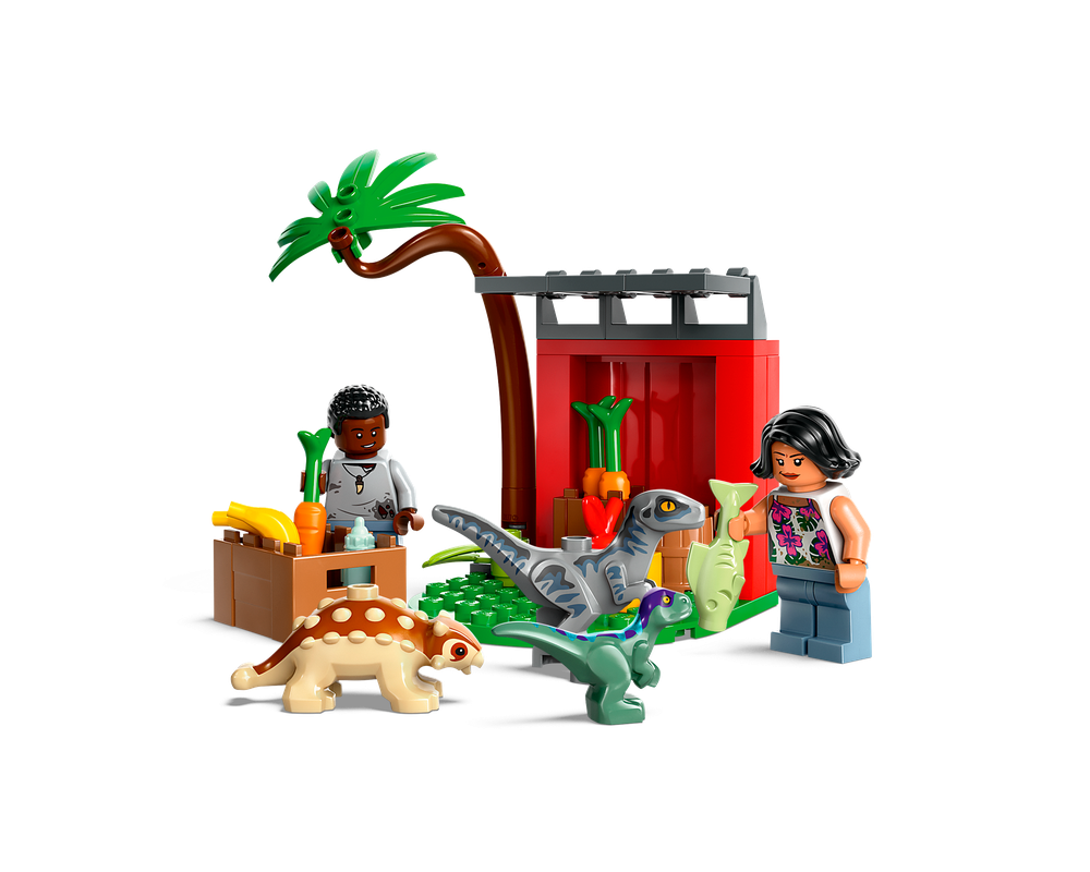 LEGO Set 76963-1 Baby Dinosaur Rescue Center (2024 Jurassic World ...