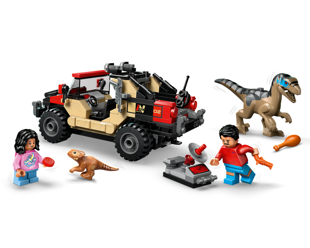 LEGO Set 76972-1 Raptor Off-Road Escape (2025 Jurassic World ...