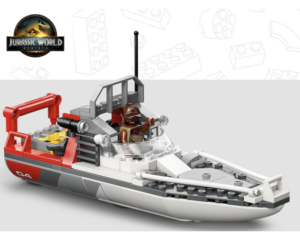 LEGO Set 76974-1-s1 Boat (2025 Jurassic World) | Rebrickable - Build ...