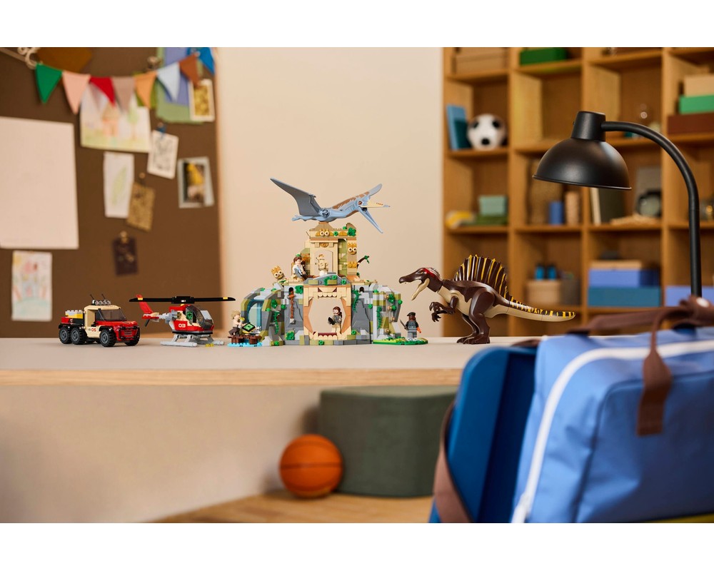 LEGO Set 76976-1 Spinosaurus & Quetzalcoatlus Air Mission (2025 ...
