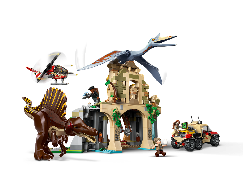 LEGO Set 76976-1 Spinosaurus & Quetzalcoatlus Air Mission (2025 ...
