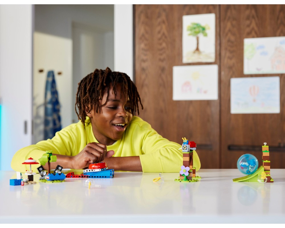 LEGO Set 76990-1 Sonic's Speed Sphere Challenge (2023 Sonic The ...