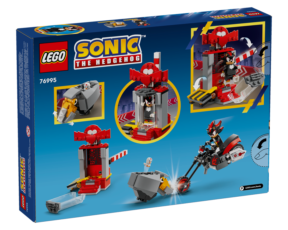 LEGO Set 76995-1 Shadow's Escape (2023 Sonic The Hedgehog ...