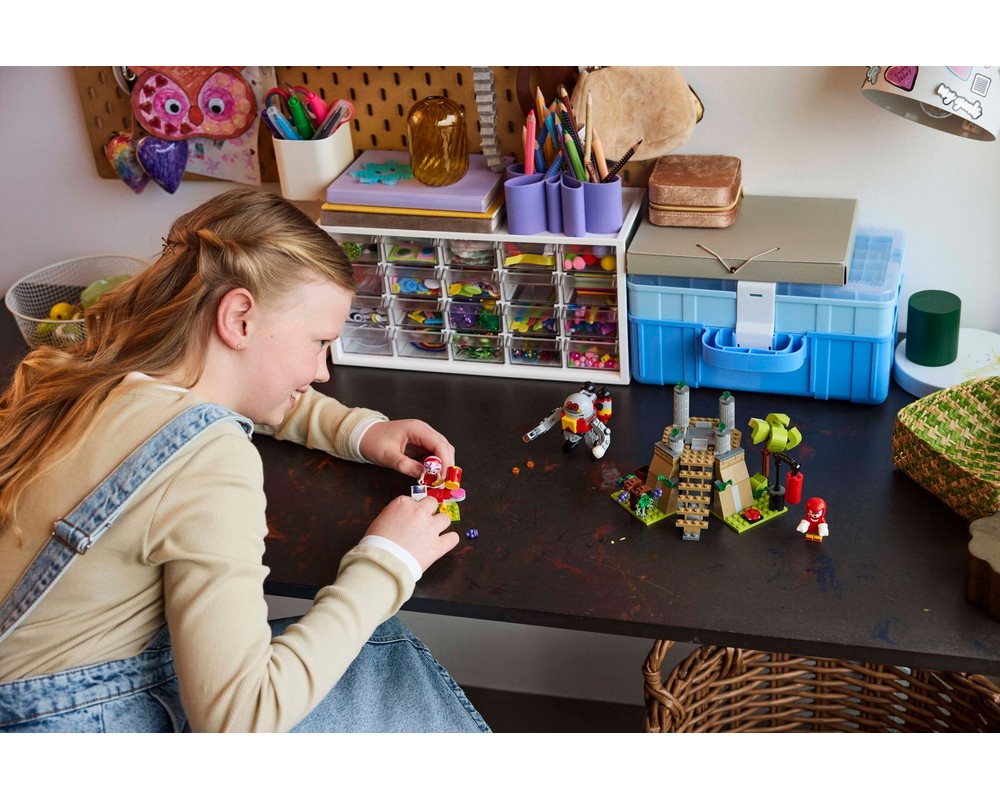 LEGO Set 76998-1 Knuckles and the Master Emerald Shrine (2024 Sonic The ...