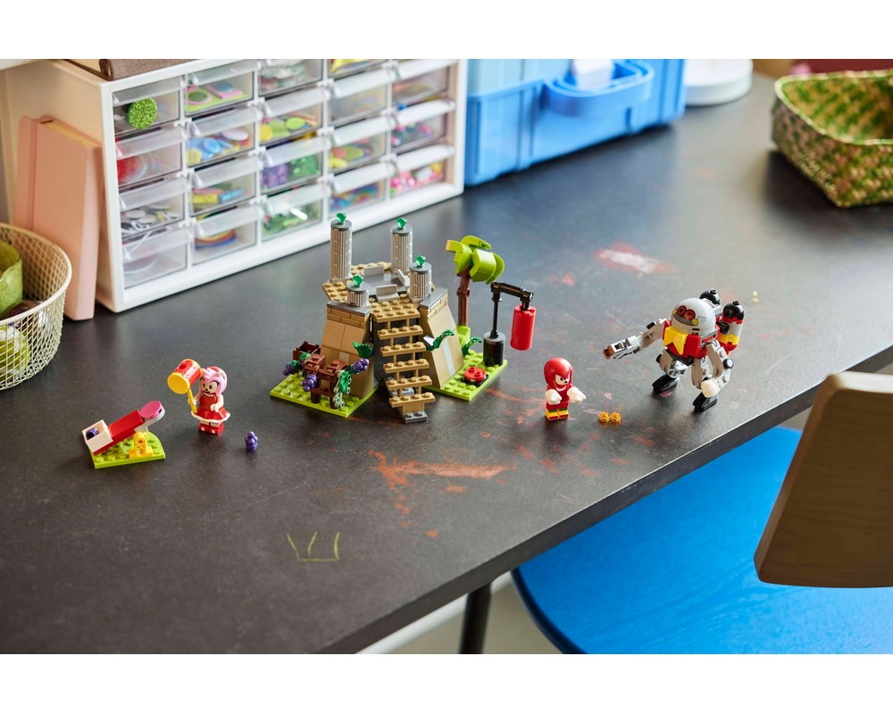 LEGO Set 76998-1 Knuckles and the Master Emerald Shrine (2024 Sonic The ...