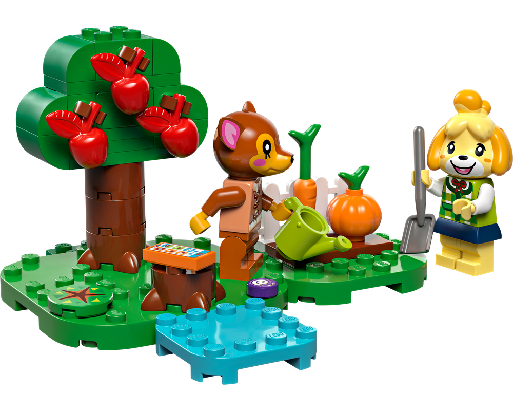 LEGO Set 77049-1 Isabelle's House Visit (2024 Animal Crossing) | Rebrickable - Build with LEGO