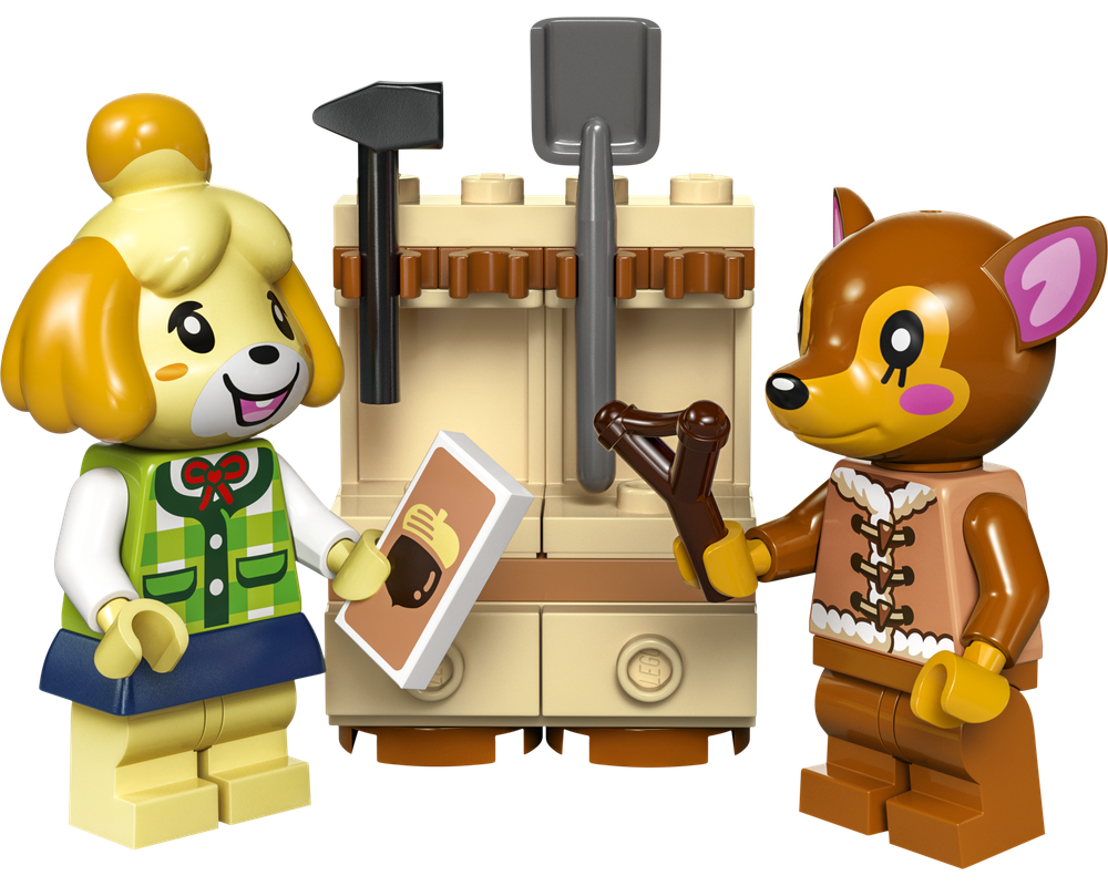 LEGO Set 77049-1 Isabelle's House Visit (2024 Animal Crossing) | Rebrickable - Build with LEGO