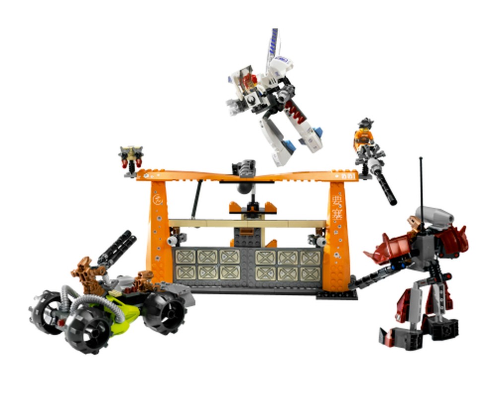 LEGO Set 7705-1 Gate Assault (2006 Exo-Force) | Rebrickable - Build ...