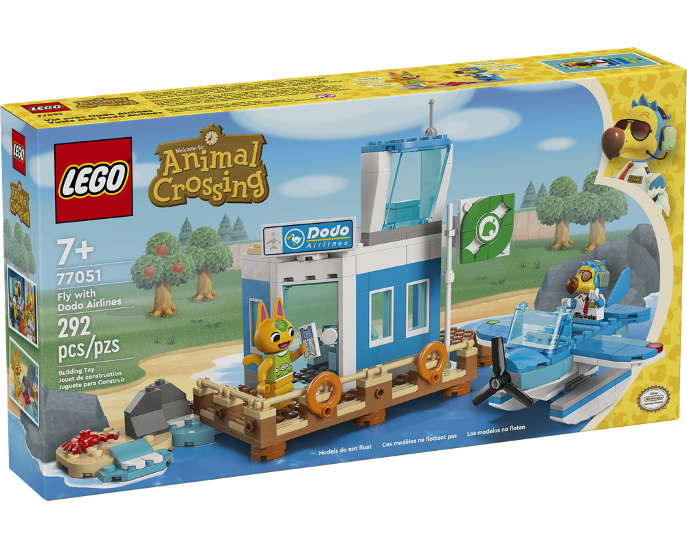 LEGO Set 77051-1 Fly with Dodo Airlines (2024 Animal Crossing) | Rebrickable - Build with LEGO