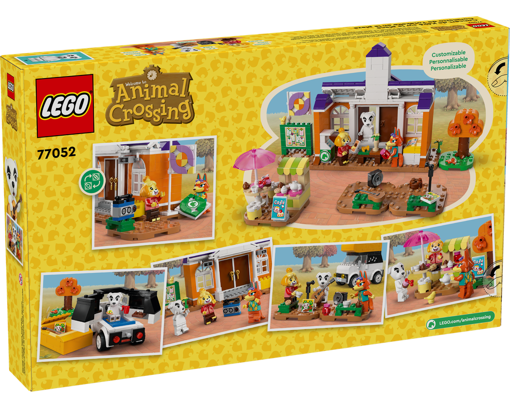 LEGO Set 77052-1 K.K.'s Concert at the Plaza (2024 Animal Crossing) | Rebrickable - Build with LEGO