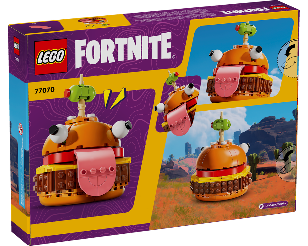 LEGO Set 77070-1 Durrr Burger (2024 Fortnite) | Rebrickable - Build ...