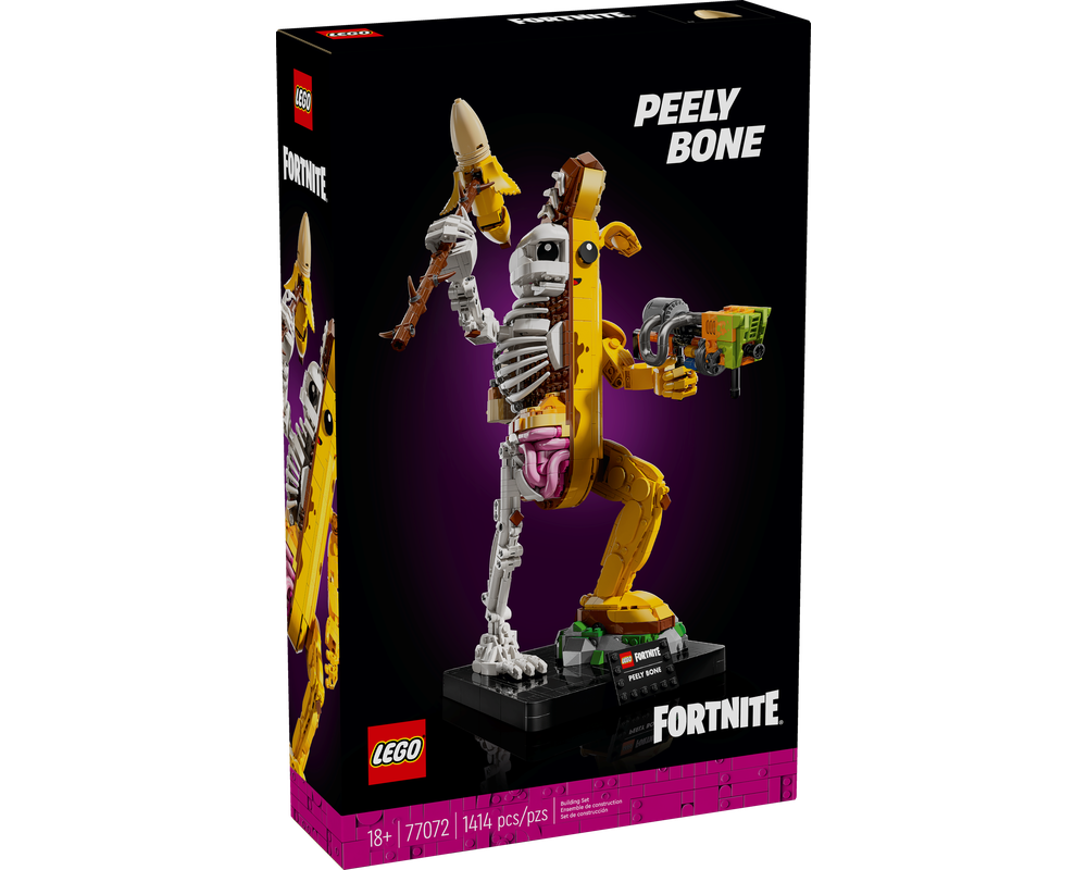 LEGO Set 77072-1 Peely Bone (2024 Fortnite) | Rebrickable - Build with LEGO