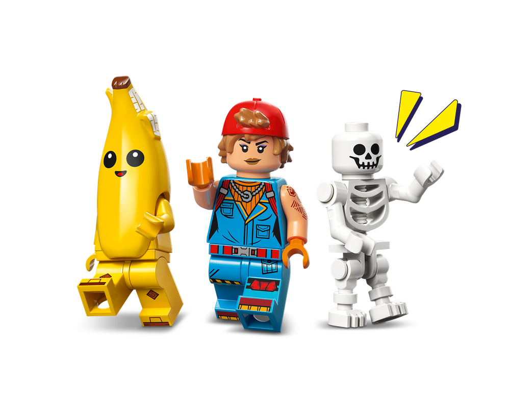LEGO Set 77075-1 Peely & Sparkplug's Camp (2025 Fortnite) | Rebrickable ...