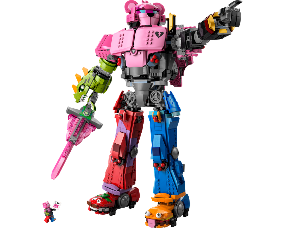 LEGO Set 77078-1 Mecha Team Leader (2025 Fortnite) | Rebrickable ...