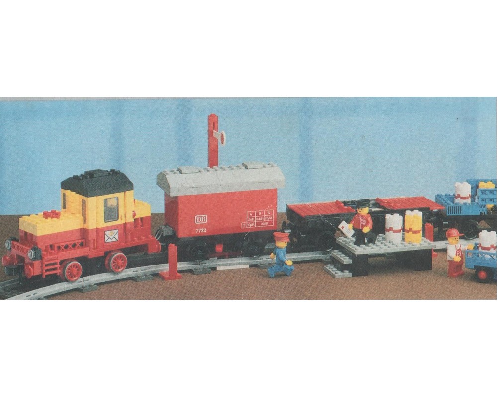 LEGO Set 7722-1-b1 Diesel Cargo Train (1985 Train > 4.5V) | Rebrickable ...