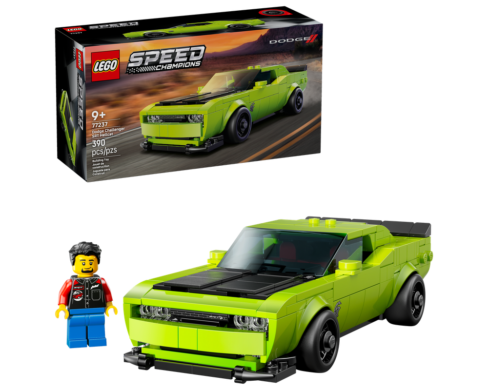LEGO Set 77237-1 Dodge Challenger SRT Hellcat Sports Car (2025 Speed ...