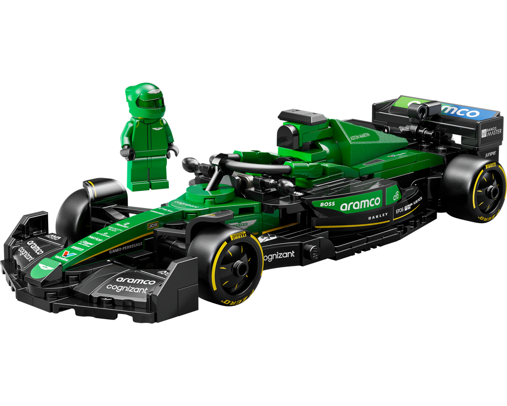 LEGO Set 77245-1 Aston Martin Aramco F1 AMR24 Race Car (2025 Speed ...