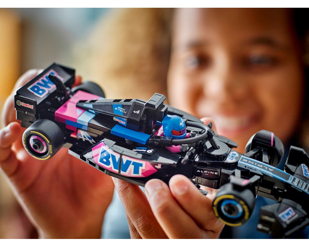LEGO Set 77248-1 BWT Alpine F1 Team A524 Race Car (2025 Speed Champions ...