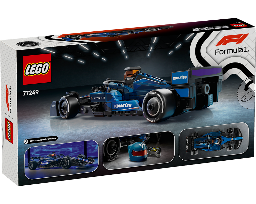 LEGO Set 77249-1 Williams Racing FW46 F1 Race Car (2025 Speed Champions ...