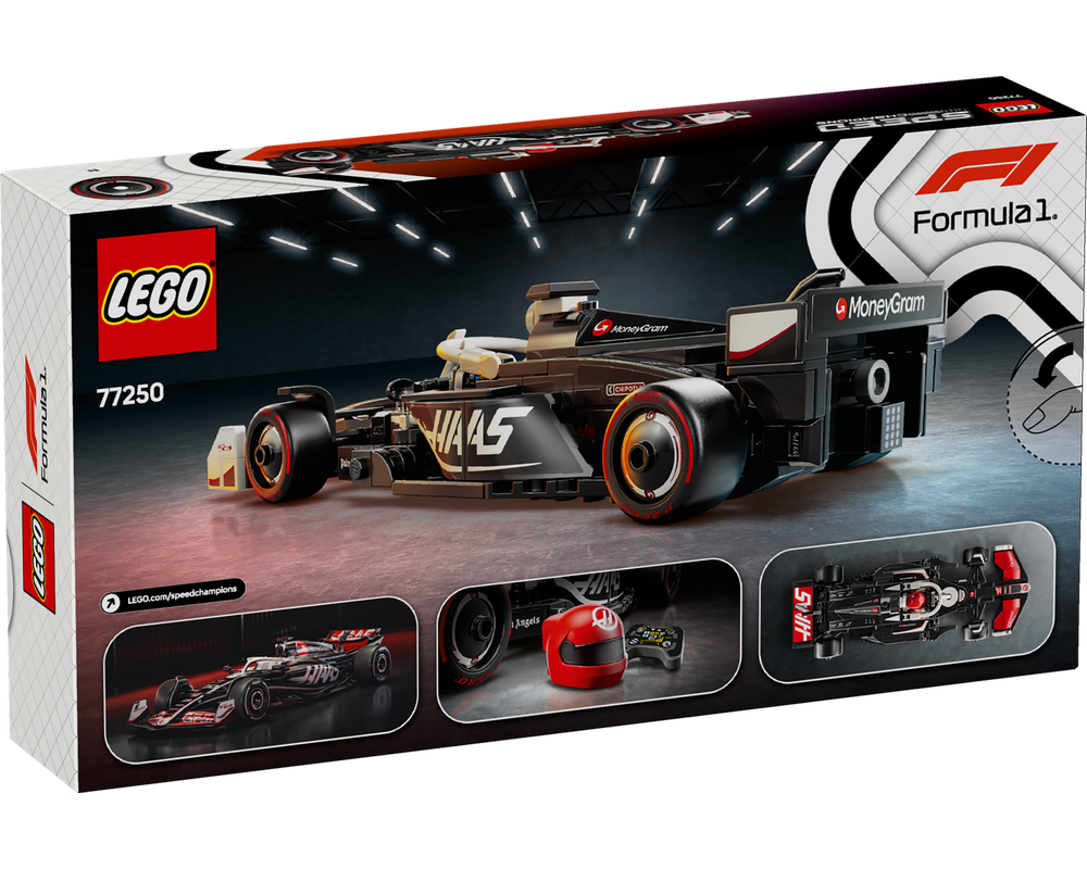 LEGO Set 77250-1 MoneyGram Haas F1 Team VF-24 Race Car (2025 Speed ...