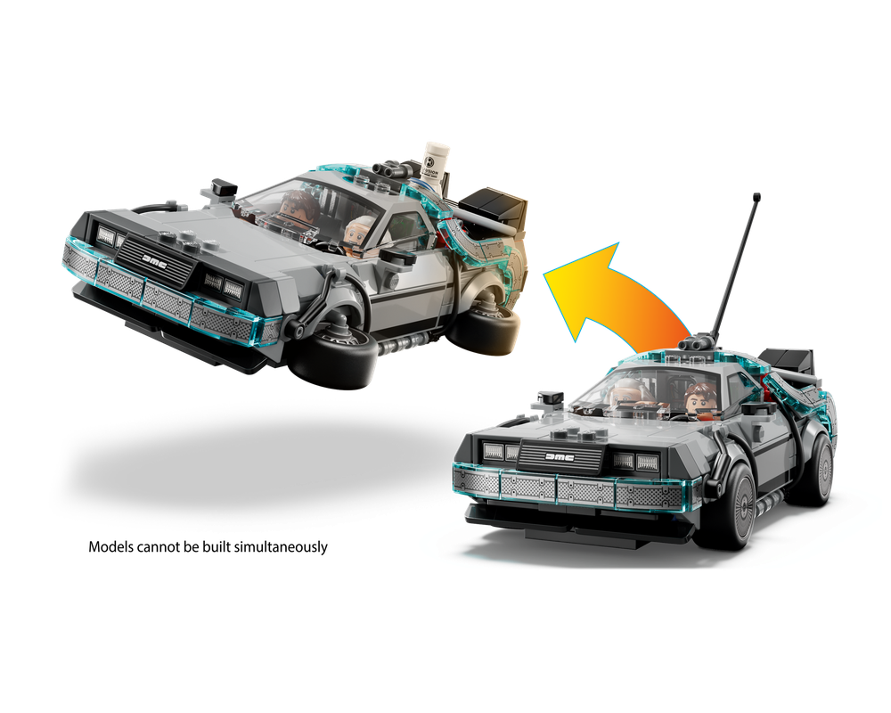 LEGO Set 77256-1 Time Machine from Back to the Future (2026 Speed ...