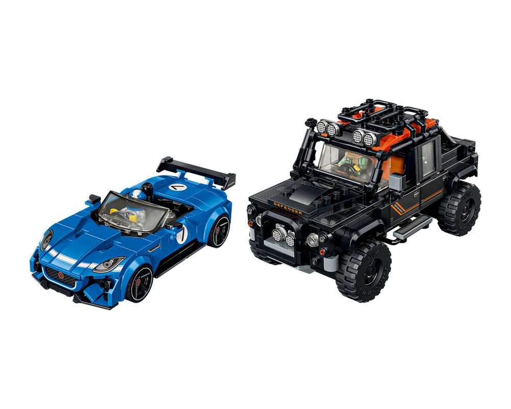 LEGO Set 77264-1 Jaguar Project 7 & Land Rover Defender (2026 Speed ...