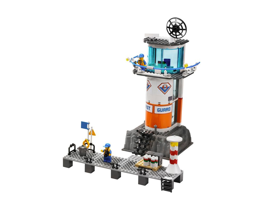 LEGO Set 7739-1-s2 Coast Guard Tower & Wharf (2008 City > Coast Guard ...