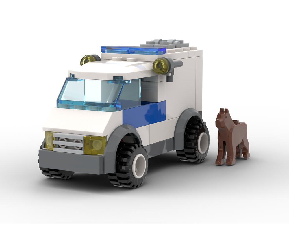 LEGO Set 7744-1-s2 Police K9 Unit (2008 Town > City > Police ...