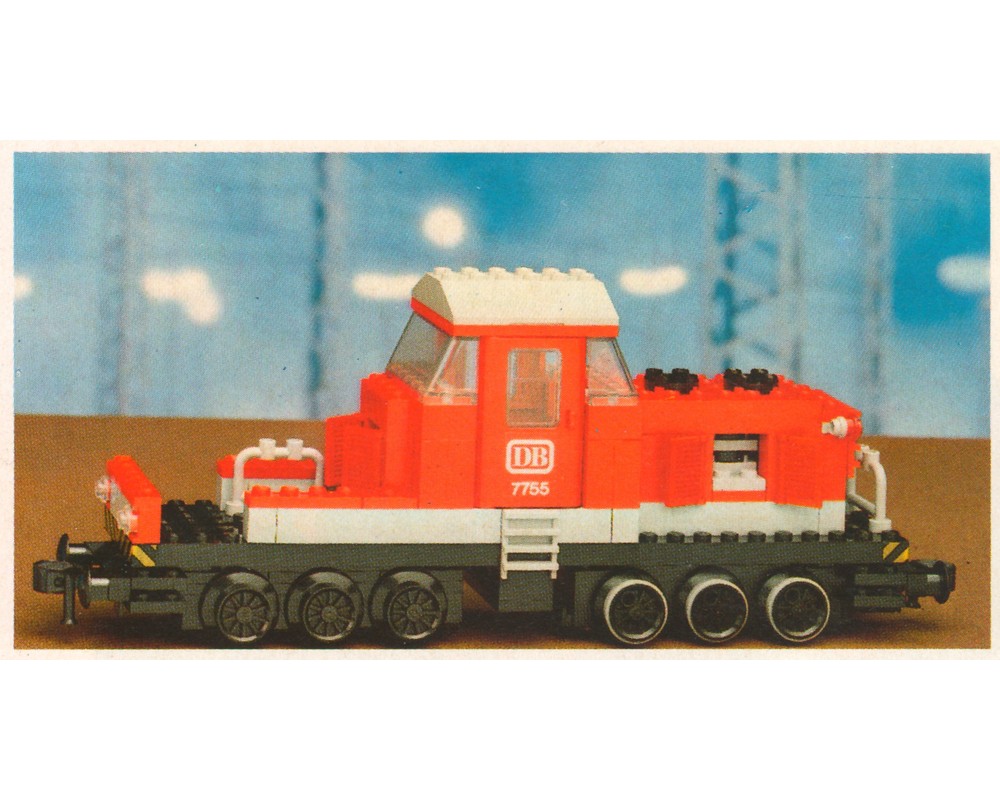 LEGO Set 7755-1-b1 Locomotive (1983 Train > 12V) | Rebrickable - Build ...