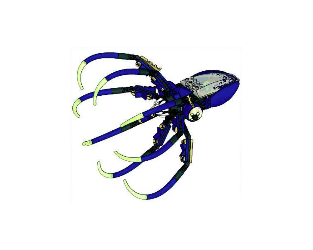 LEGO Set 7775-1-s2 Giant Squid (2007 Aquazone > Aquaraiders II ...