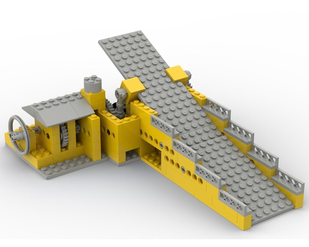 LEGO Set 7777-1-c15 Car Transport Loading Ramp (1981 Books > Ideas ...