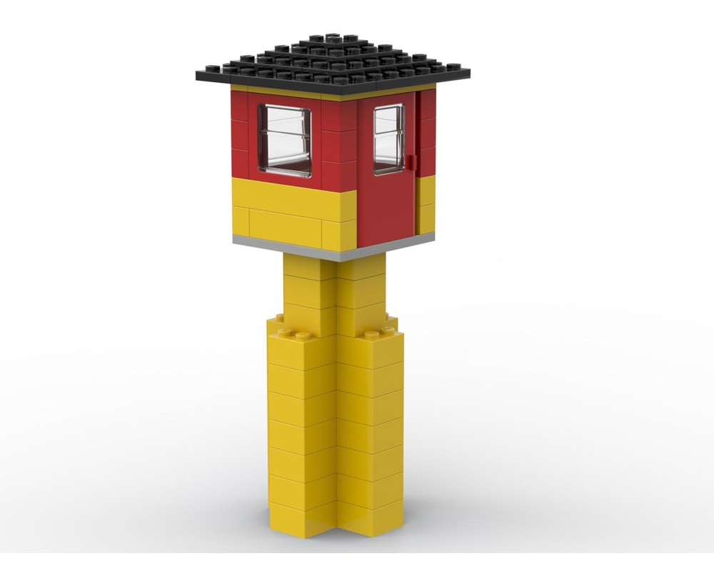 LEGO Set 7777-1-c16 Car Ramp Control Tower (1981 Train > 12V ...