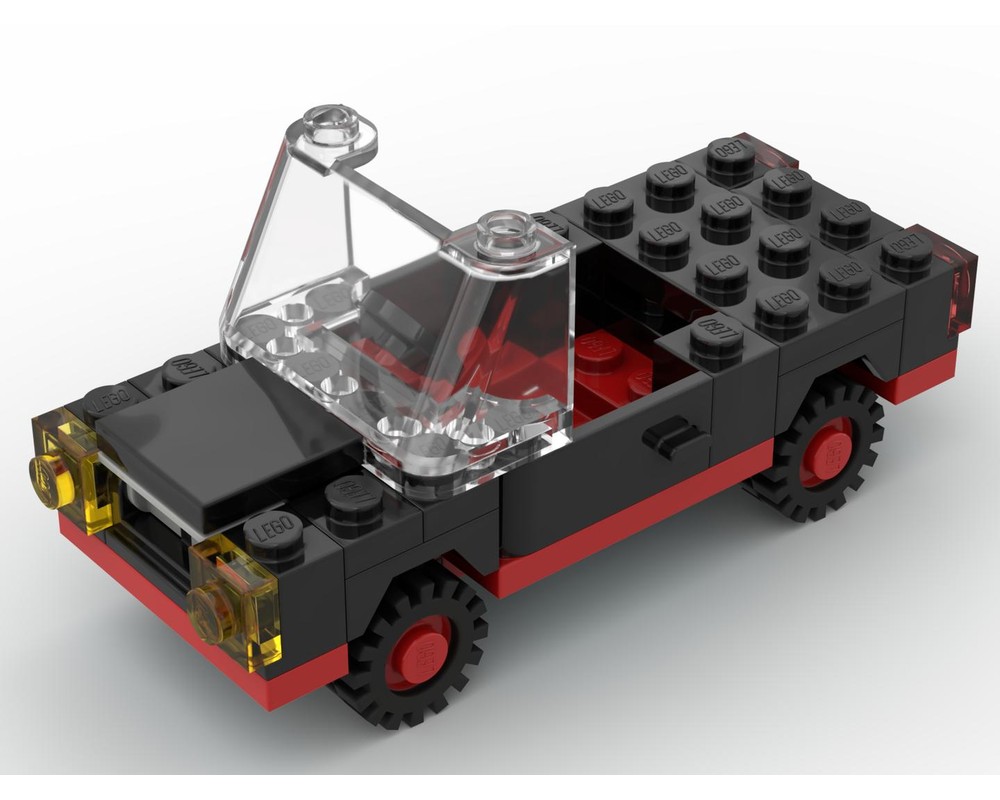 LEGO Set 7777-1-c20 Black Car (1981 Books > Ideas Books) | Rebrickable ...