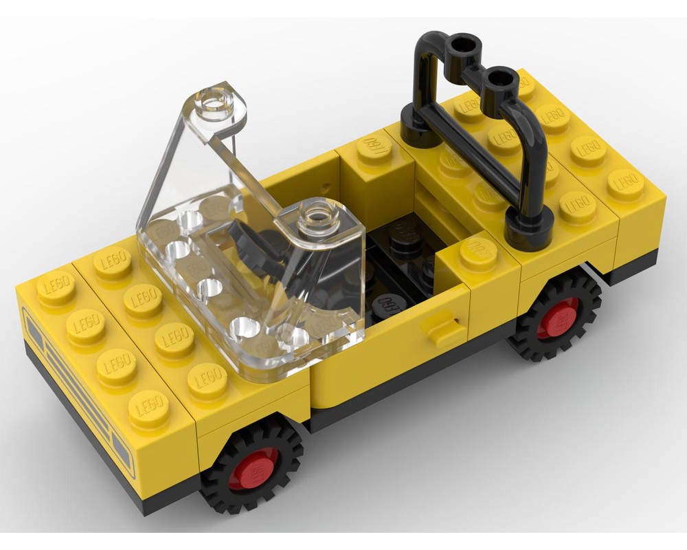 LEGO Set 7777-1-c21 Yellow Car (1981 Books > Ideas Books) | Rebrickable ...