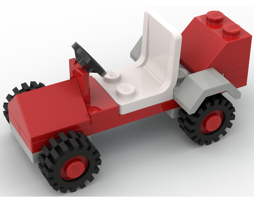 LEGO Set 7777-1-c25 Small Car (1981 Train > 12V) | Rebrickable - Build with LEGO