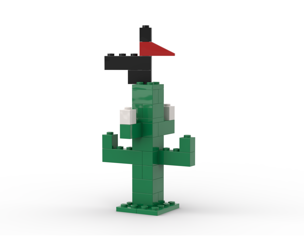 LEGO Set 7793-1-c10 Idea Page 6 Cactus and Bird (2006 Creator ...