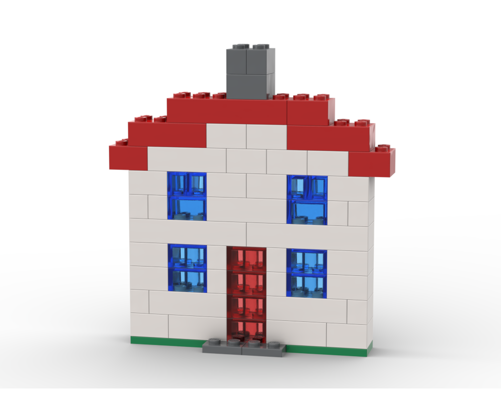 LEGO Set 7793-1-c23 Idea Page 10 House (2006 Make & Create ...