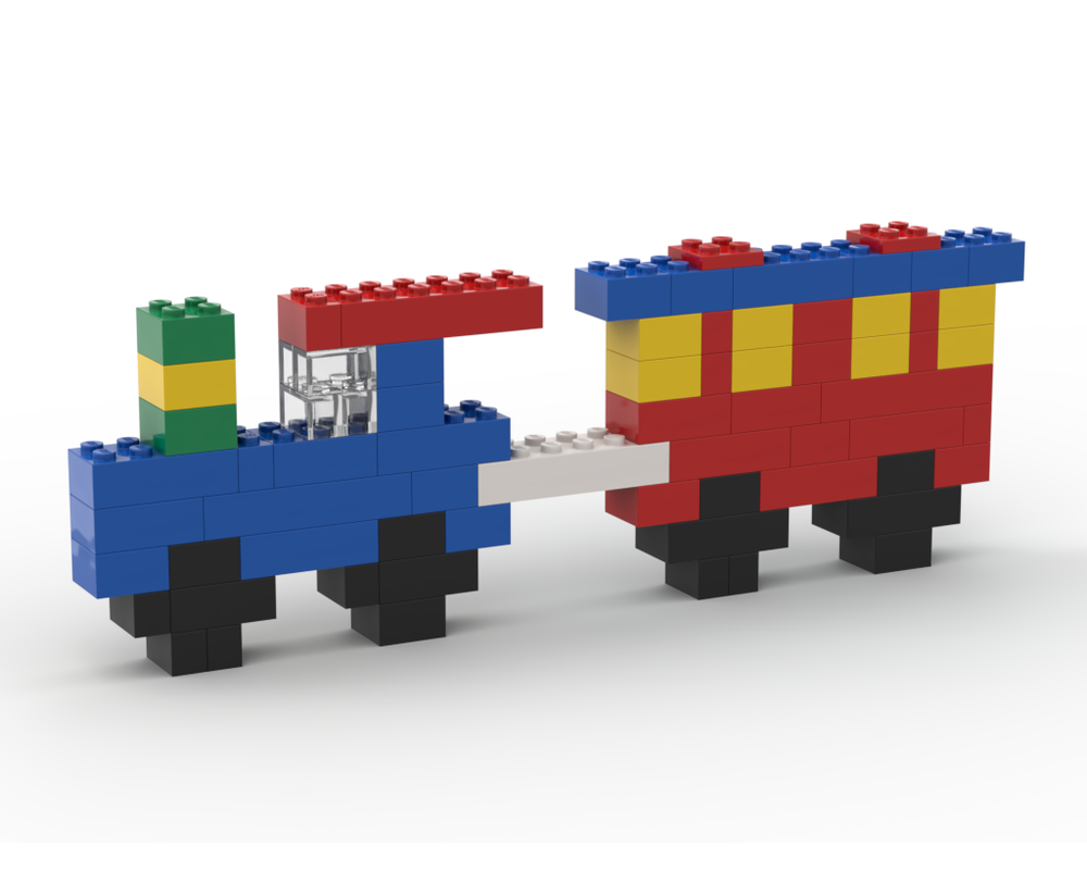 LEGO Set 7793-1-c30 Idea Page 11 Train (2006 Make & Create ...