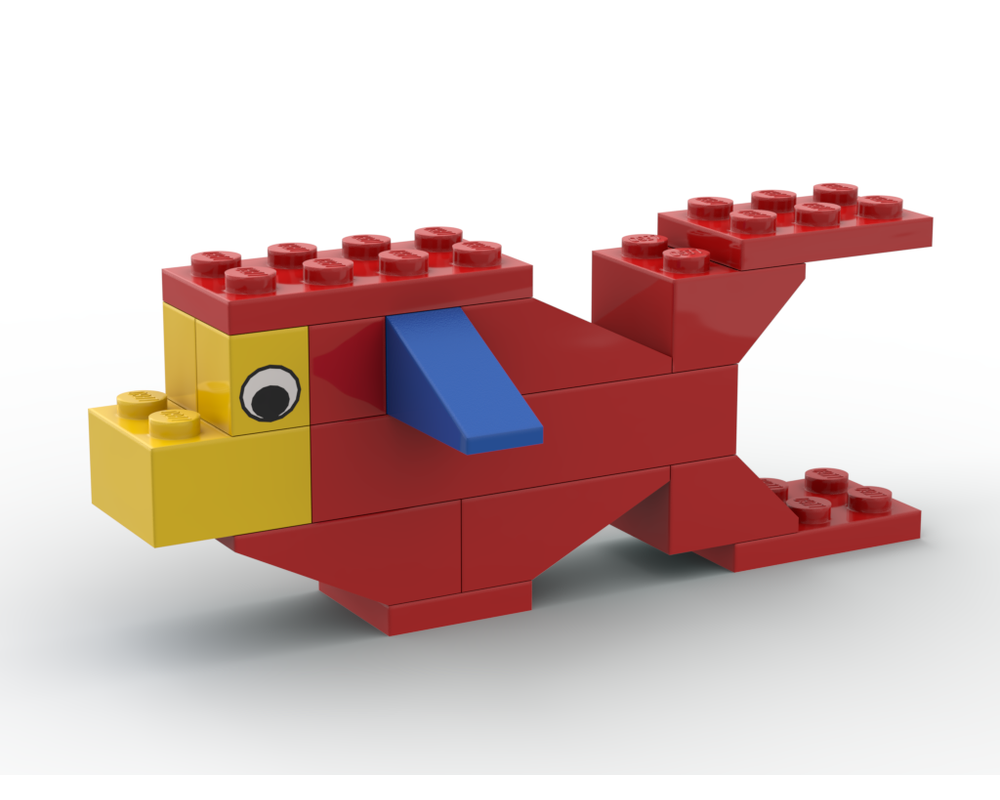 LEGO Set 7793-1-c33 Idea Page 12 Red Fish (2006 Make & Create ...