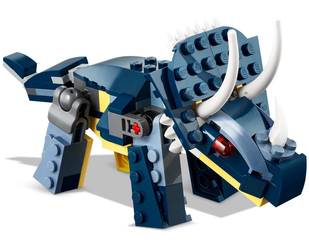 LEGO Set 77941-1-b1 Mighty Dinosaurs - Triceratops - Dark Blue Version ...