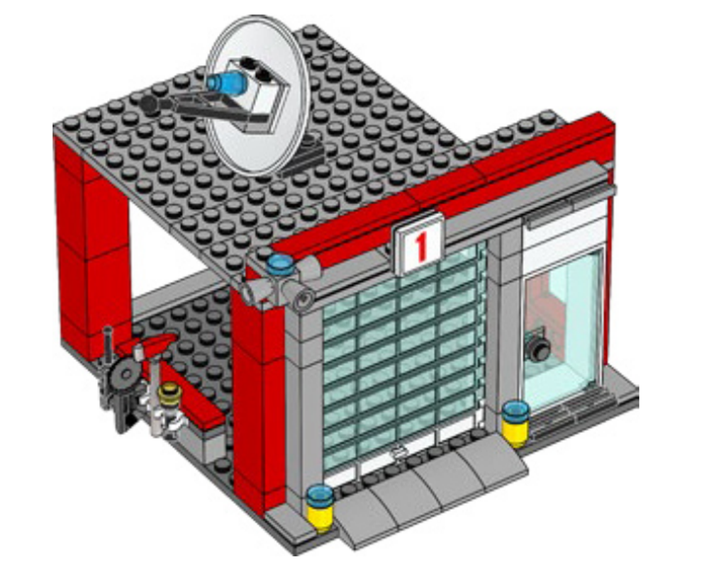 LEGO Set 77944-1-s6 Garage 1 (2021 City > Fire) | Rebrickable - Build ...