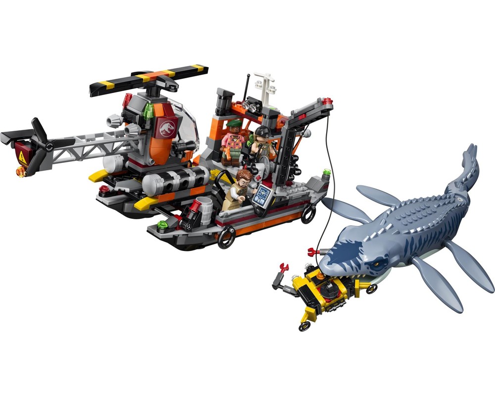LEGO Set 77983-1 Mosasaurus Dinosaur Boat Attack (2026 Jurassic World ...