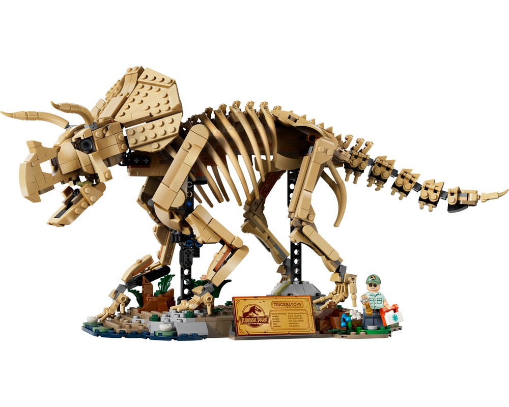LEGO Set 77985-1 Dinosaur Fossils: Triceratops (2026 Jurassic World ...