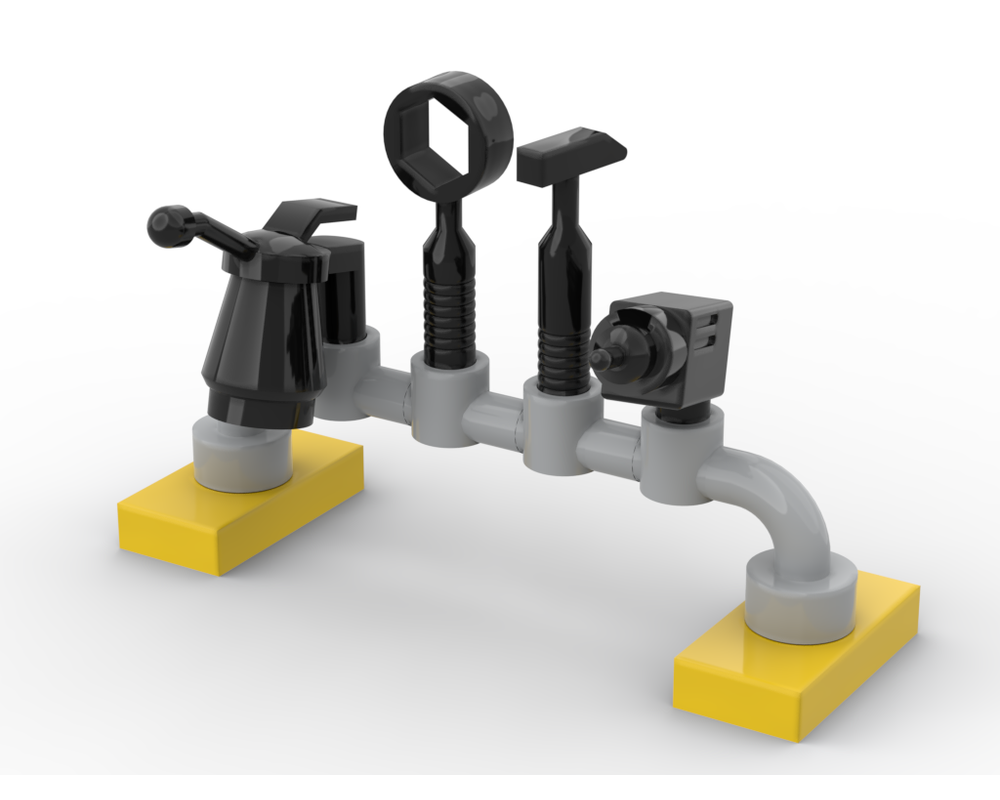 LEGO Set 7901-1-s2 Tool Rack (2020 City > Airport) | Rebrickable ...