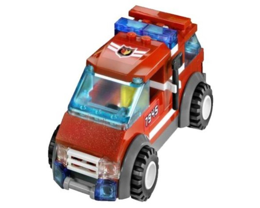 LEGO Set 7945-1-s2 Fire Car (2007 City > Fire) | Rebrickable - Build ...