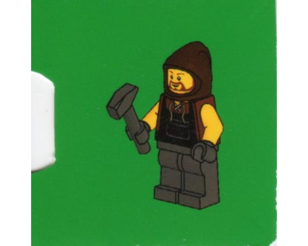 LEGO Set 7952-1-s1 2010 - Day 1: Blacksmith with Hammer (2010 Seasonal ...
